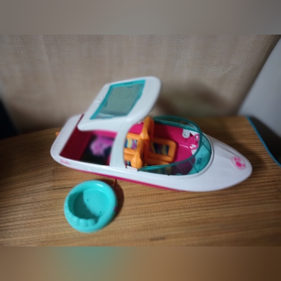 Mattel | Toys | Barbie Boat With Raft | Poshmark